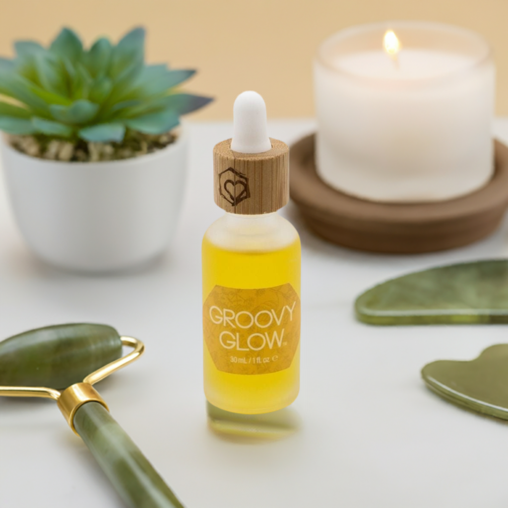 Groovy Glow™ Face Serum | Hipbees Hemp & Honey Products